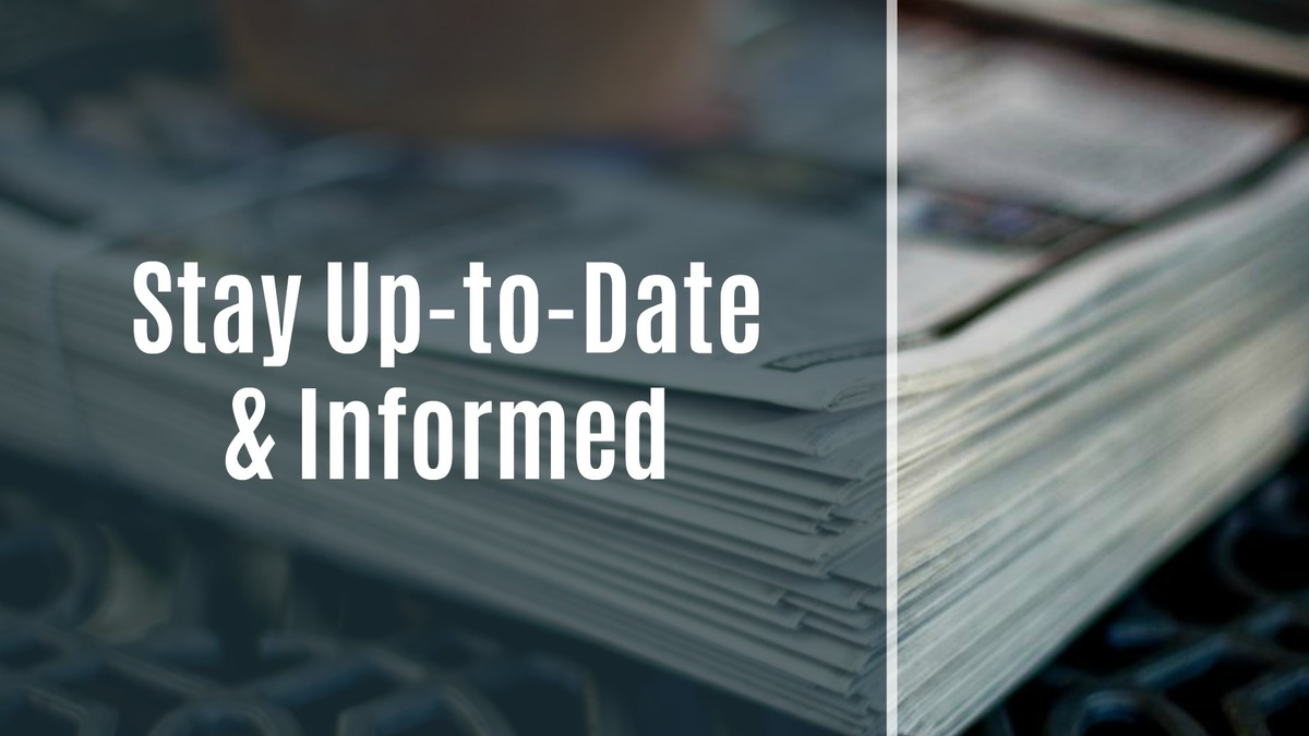 Stay up-to-date and informed | Saanich Baptist Church